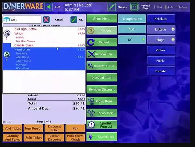 Dinerware POS: precios, funciones y opiniones