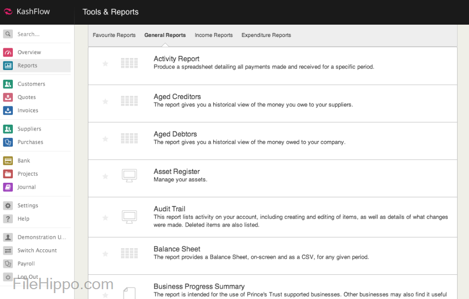 KashFlow: precios, funciones y opiniones