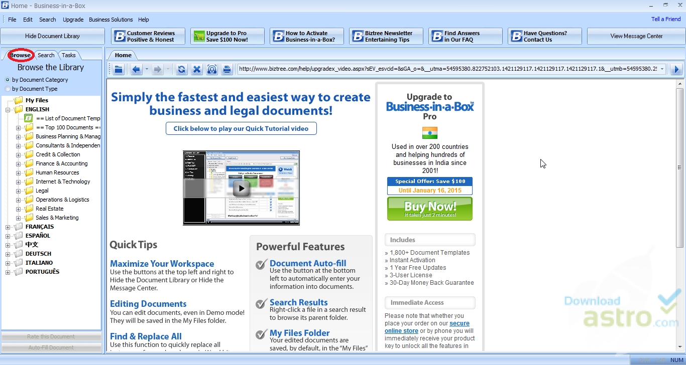 Biztree Business-in-a-Box 】Información, Reseñas y Precios | 2023 |